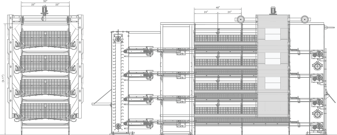 COMMERCIAL LAYER BATTERY CAGES – H FRAME - supremeequipments